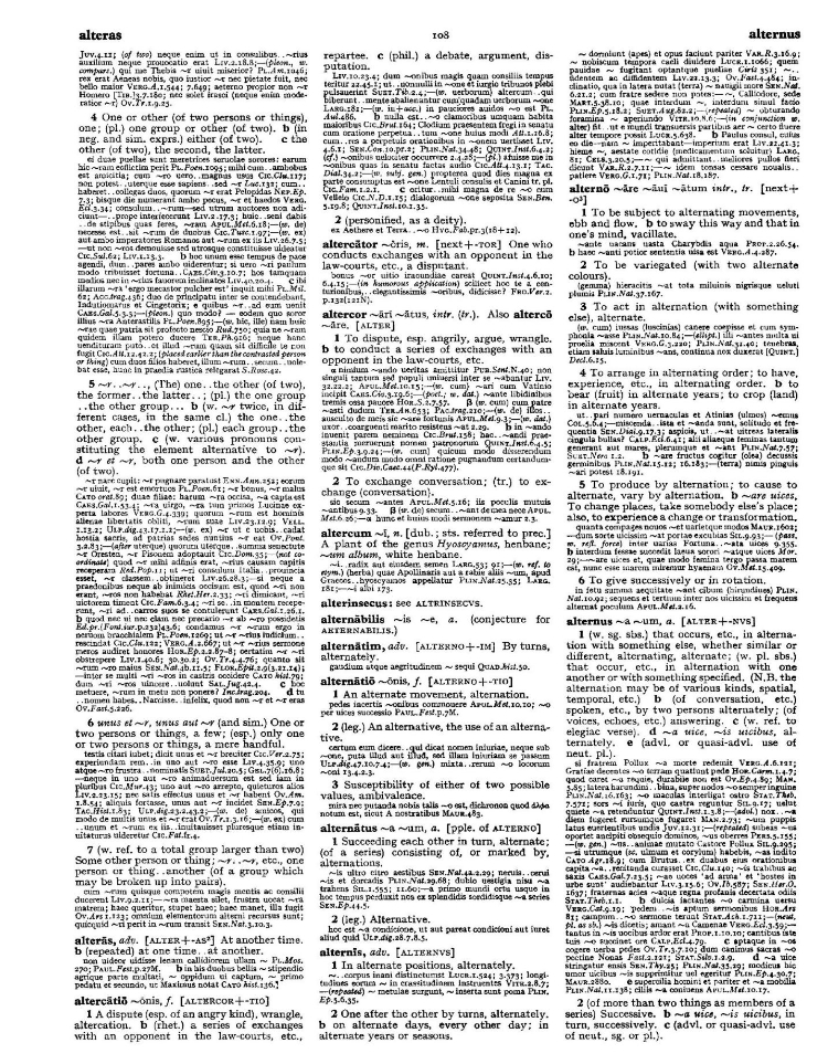 alter (Latin adjective) - "the other" - Allo Latin