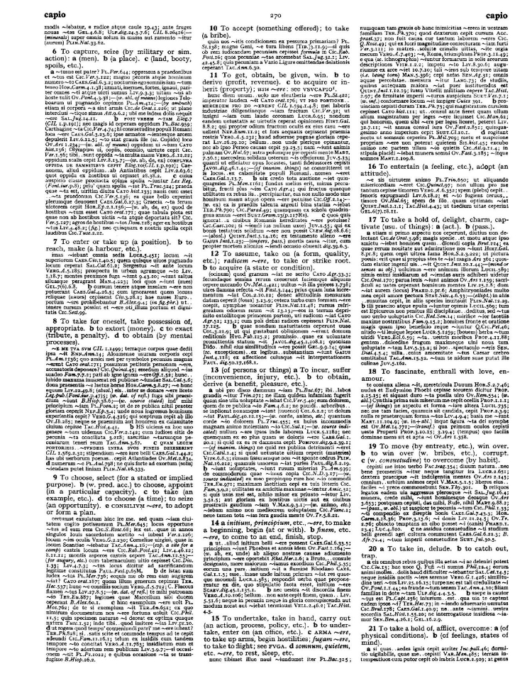 capere (Latin verb) - "to capture" - Allo Latin