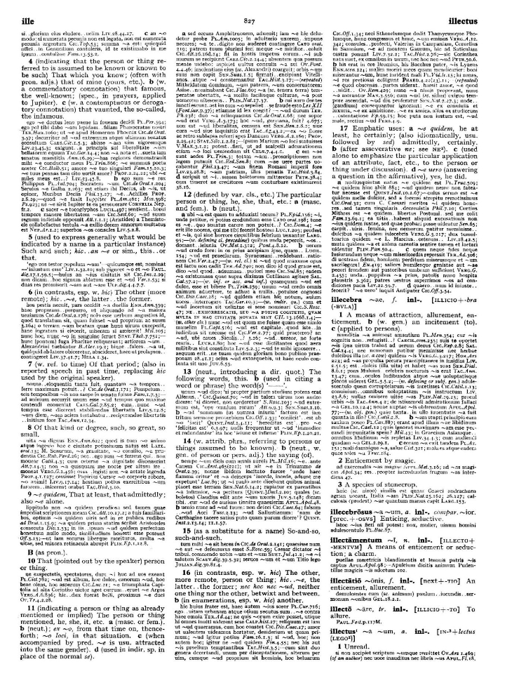 ille, illa, illud (Latin pronoun) - "that" - Allo Latin