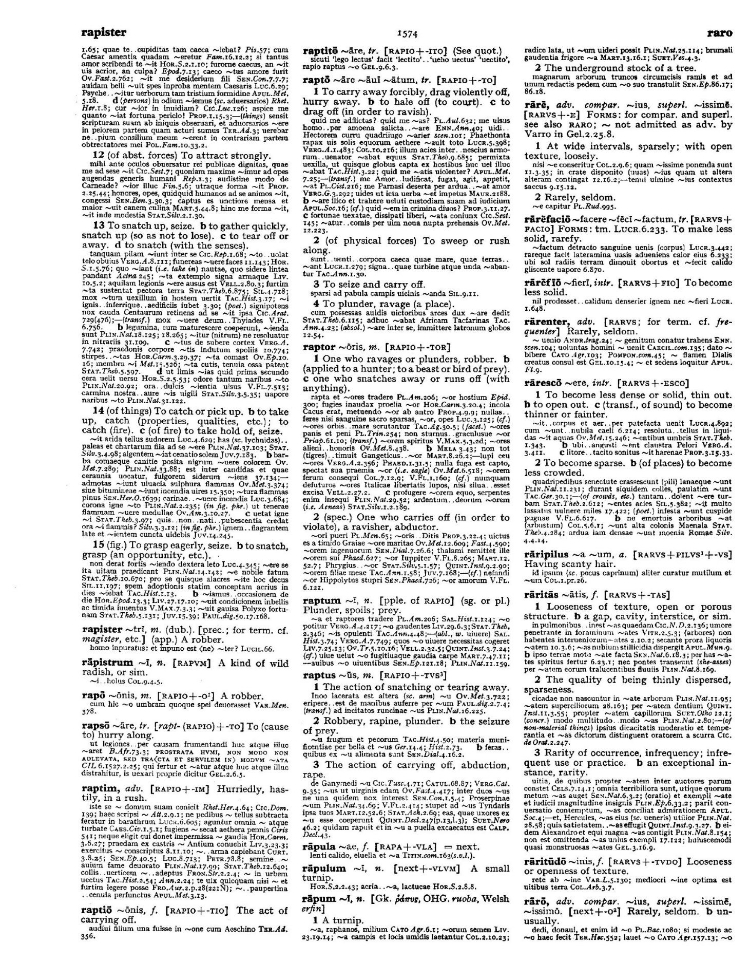 rapere (Latin verb) - "to seize" - Allo Latin